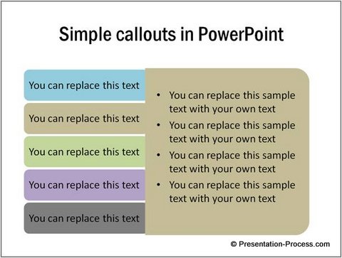 Simple Callouts in PowerPoint